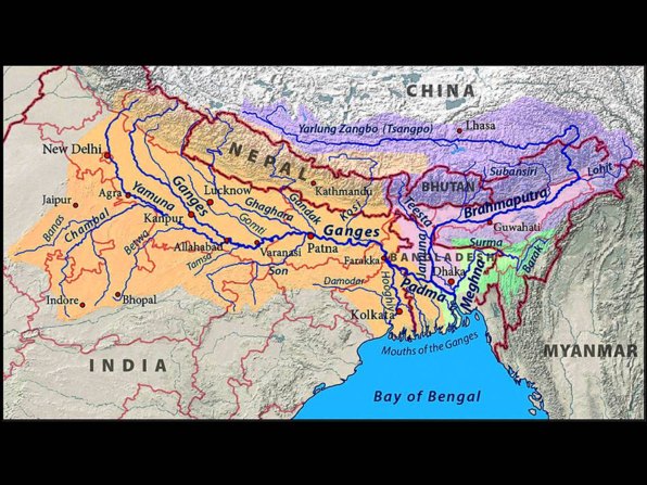 Ganges River World Map - United States Map